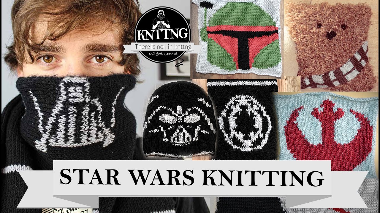 Star Wars knitting - May the 4th be with you! - YouTube