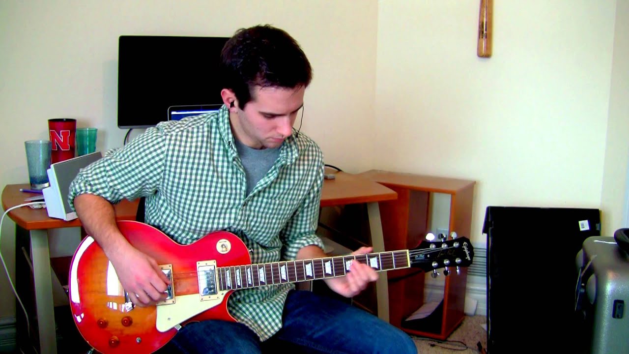 Brandon Whiting - OUR AFFLICTION / LET ME GUIDE YOU Guitar Playthrough ...