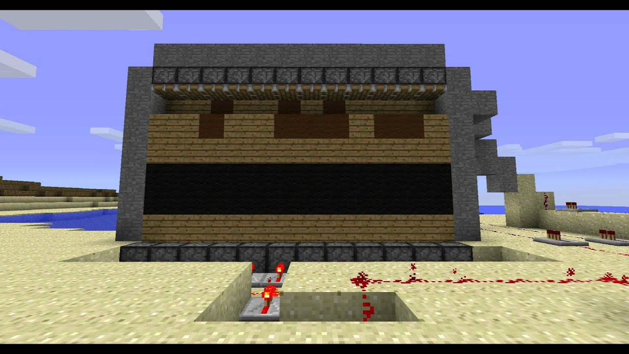 Minecraft piston billboard creation!! - YouTube