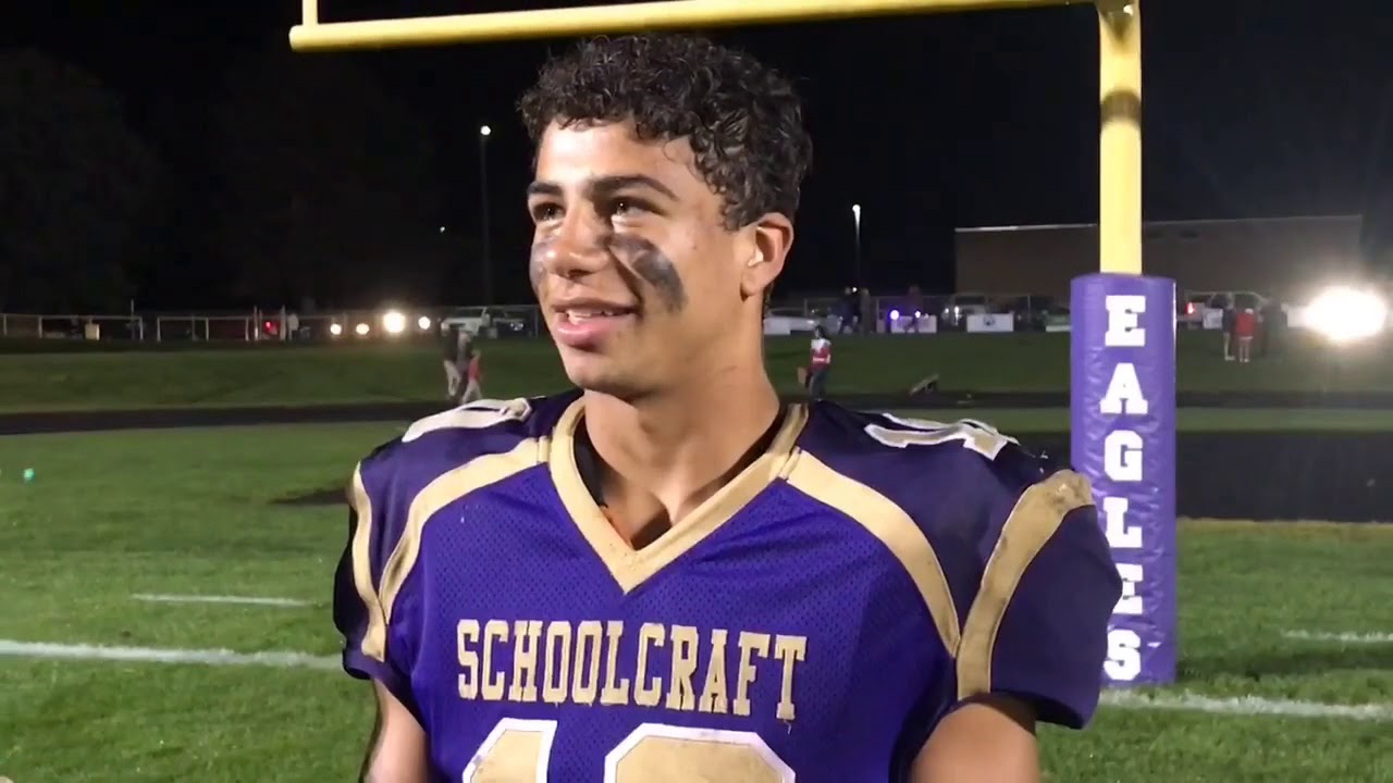 Schoolcraft running back breaks state record for most rushing ...