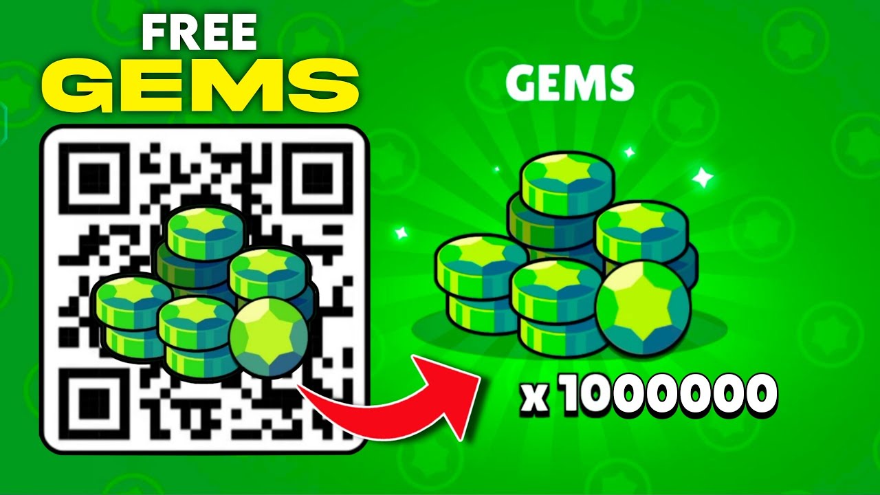 GET FREE X100000 GEMS IN BRAWL STARS - YouTube