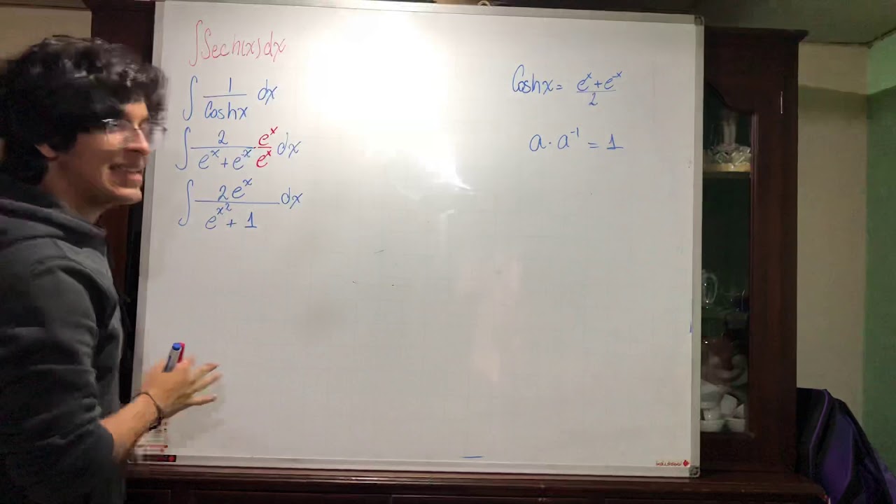 Integral de sech x dx - YouTube