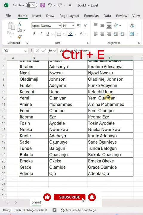Flash Fill Excel Tips And Tricks From Hymaxtech Excel Datamanagement Exceltips Exceltricks