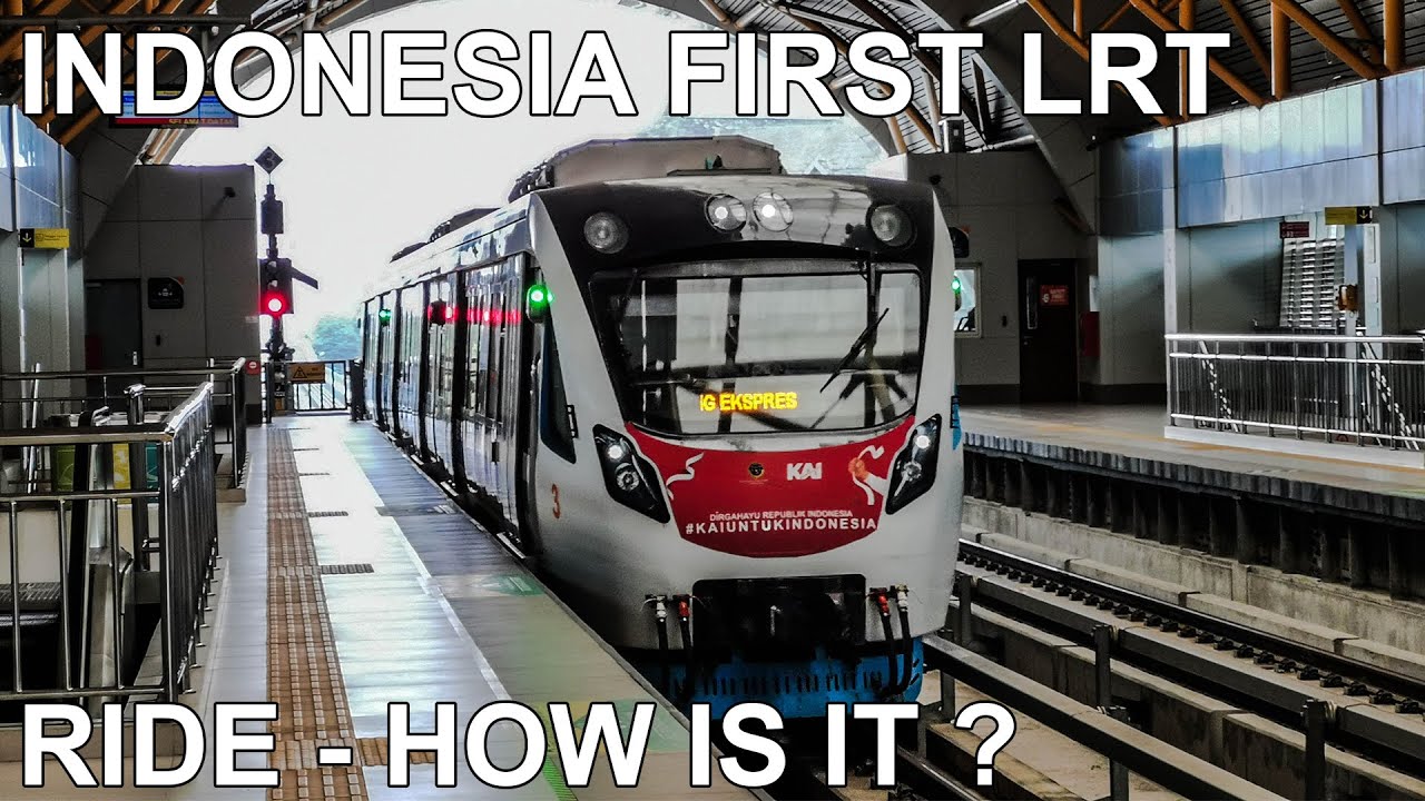🇮🇩 [POV] Palembang LRT - Ride from POLRESTA to AMPERA - Palembang Metro ...