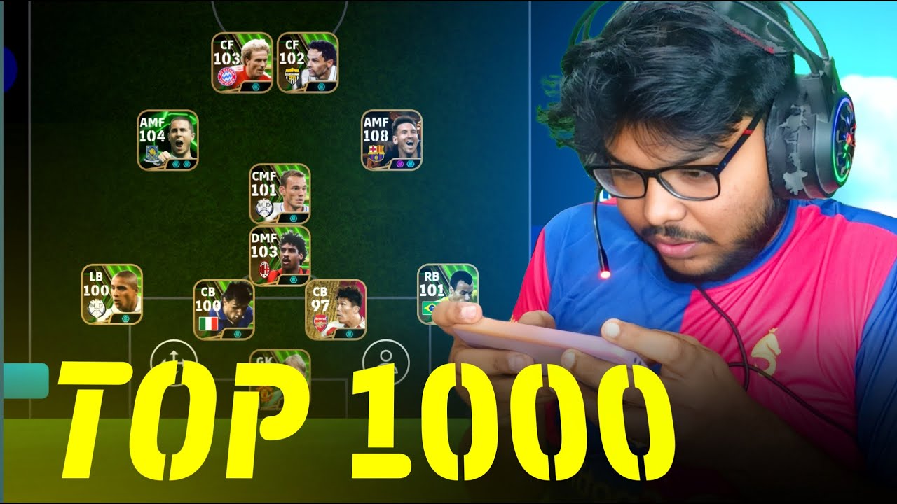 Road to 2000 RATING💥 efootball 2025 Mobile Live Stream - YouTube