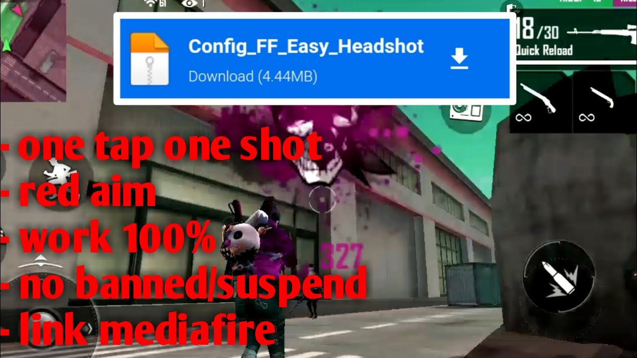 UPDATE CONFIG AUTO HEADSHOT FF 2020 !!! Auto Headshot Config File ...