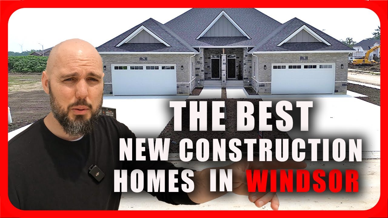 BEST New Build Home Options In Windsor Canada - YouTube