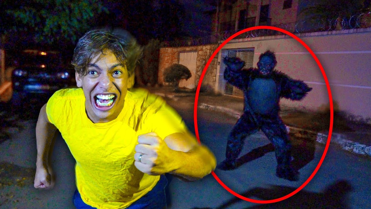 O HOMEM MACACO VEIO ATRÁS DE MIM! - YouTube