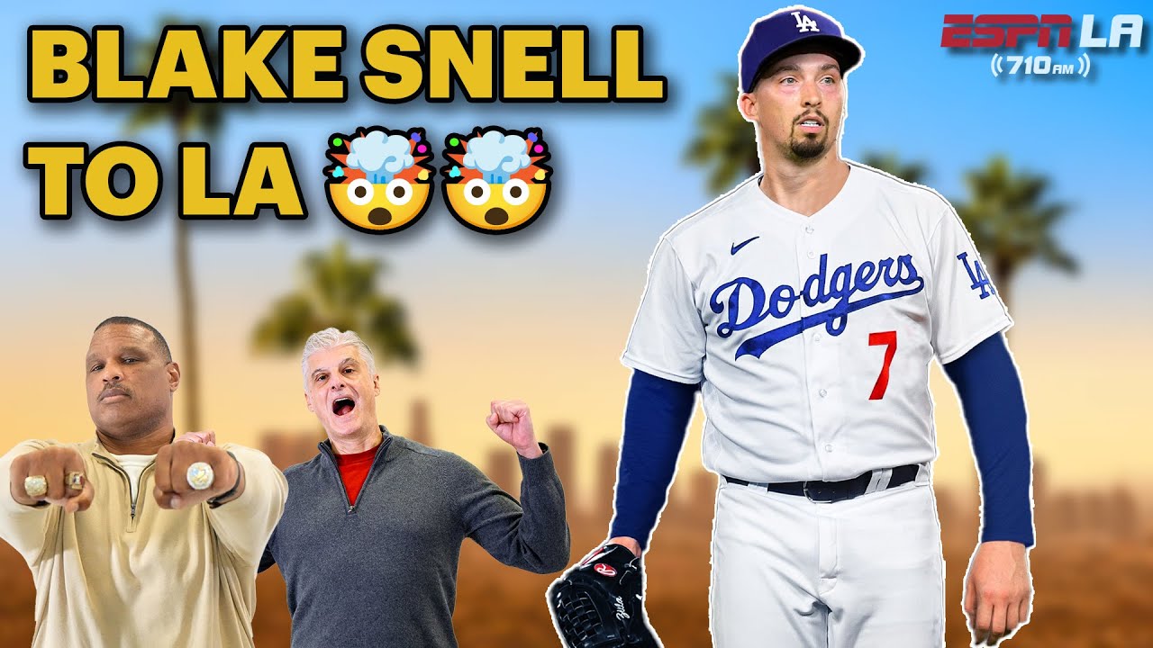 ESPN LA Reacts to Blake Snell Signing 🤯 - YouTube
