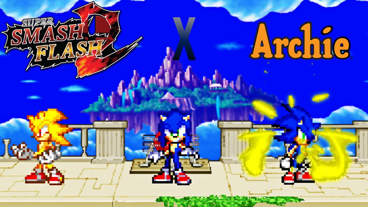 SSF2 Mods: Archie Sonic Trailer and Release - YouTube