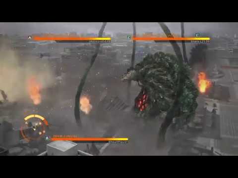 GODZILLA PS4 : Biollante vs Godzilla 2014 vs SpaceGodzilla - YouTube
