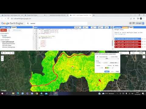 Tutorial Normalized Difference Vegetation Index (NDVI) Menggunakan Google Earth Engine (GEE ...