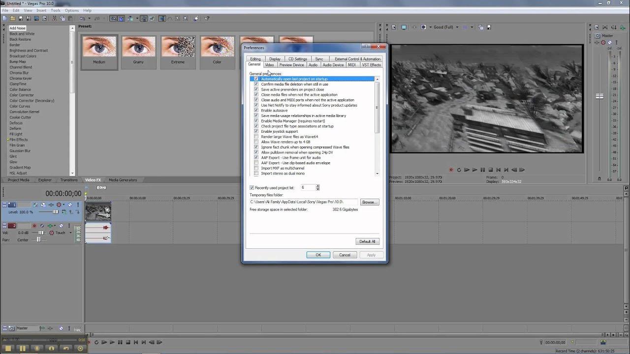 Sony Vegas System Low on Memory Fix Episode 1 - YouTube