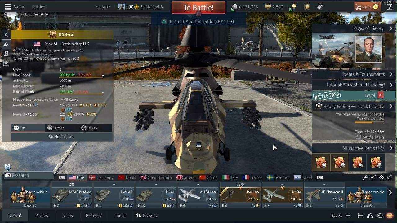How to find the RAH 66 Comanche in War Thunder - YouTube