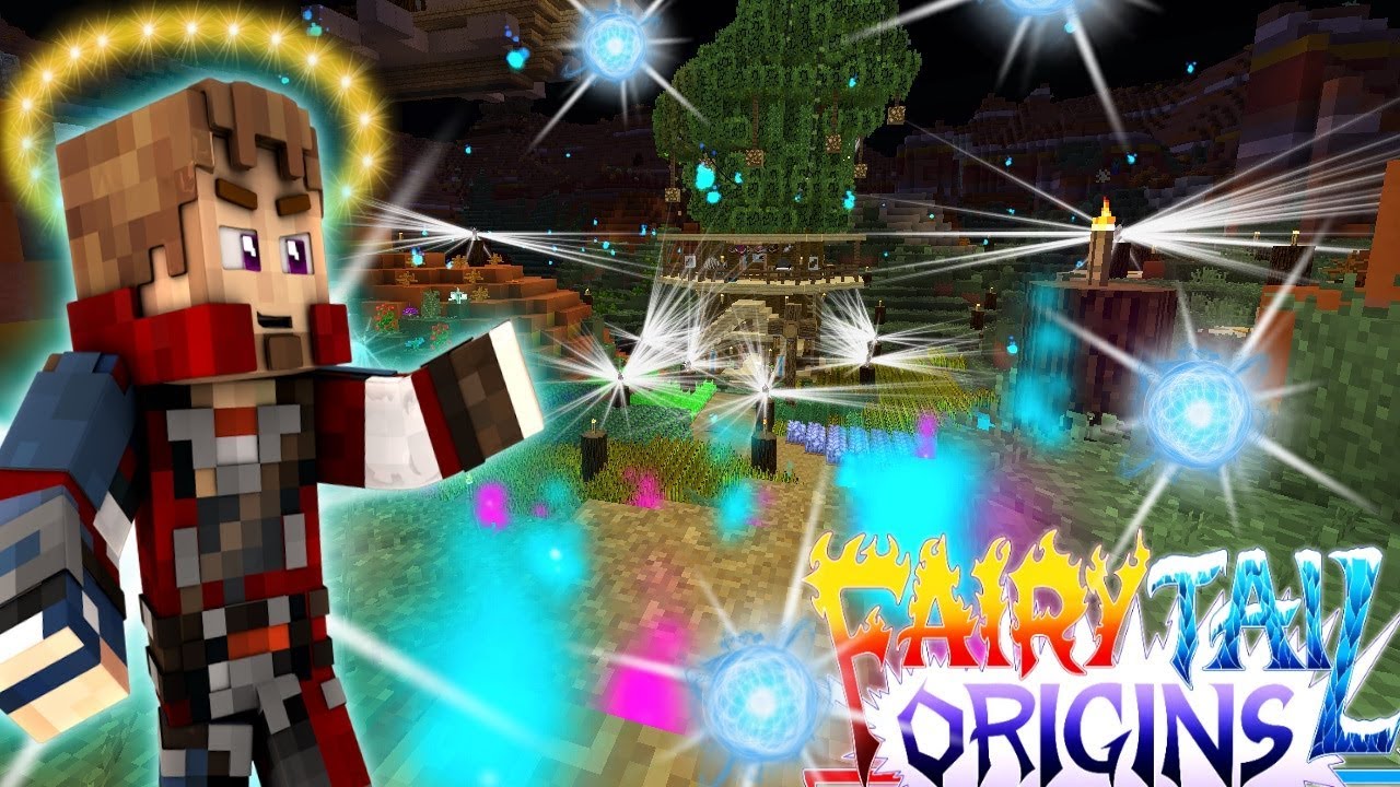 Minecraft Fairy Tail Origins #33 "PRANK of LIGHT" (Minecraft Modded ...