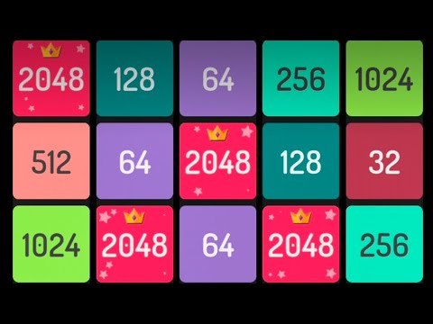 Part 7: Cool X2 Blocks Game 3D & Merge 2048 with 66,556 High Score # ...