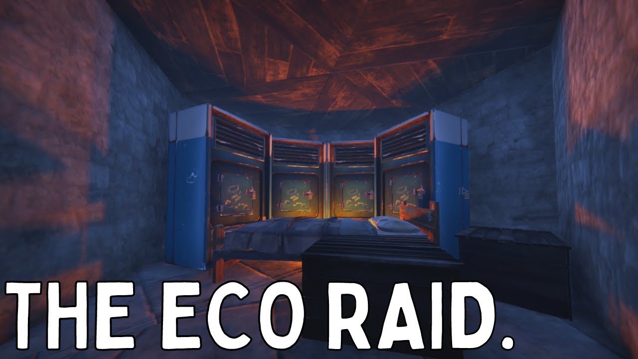 Eco raiding to all there shops. Rust Console solo - YouTube
