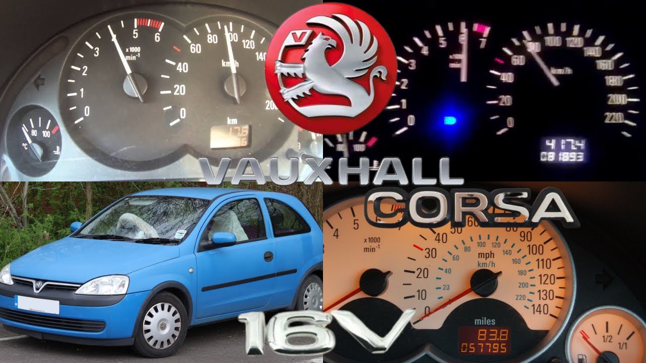 Vauxhall Corsa mk2 c acceleration battle 0-100kph 0-60mph (2000-2004) # ...