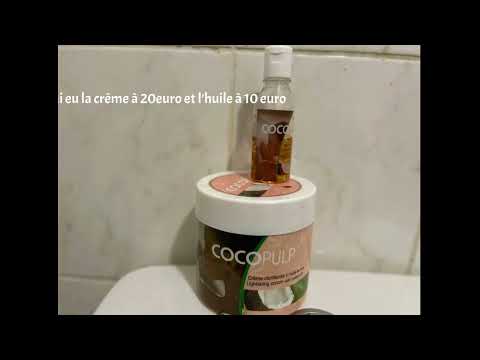 Présentation du lait coco pulp et son l’huile - YouTube