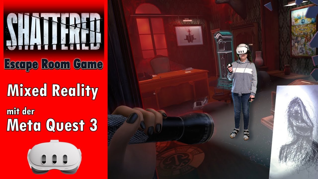 Mixed Reality ️ Wie genial ist das denn: SHATTERED | Meta Quest 3 ...