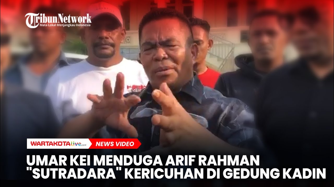 Umar Kei Menduga Arif Rahman "Sutradara" Kericuhan di Gedung Kadin - YouTube