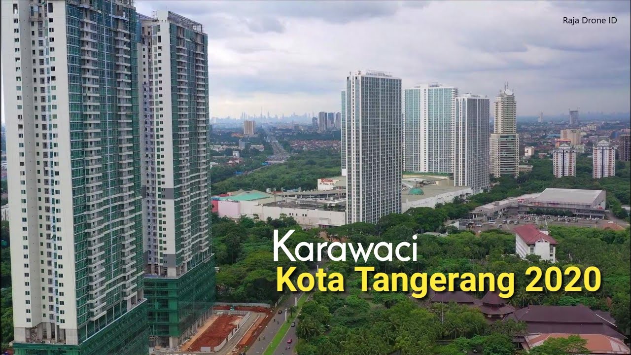 Drone Footage Karawaci Tangerang 2020 - YouTube