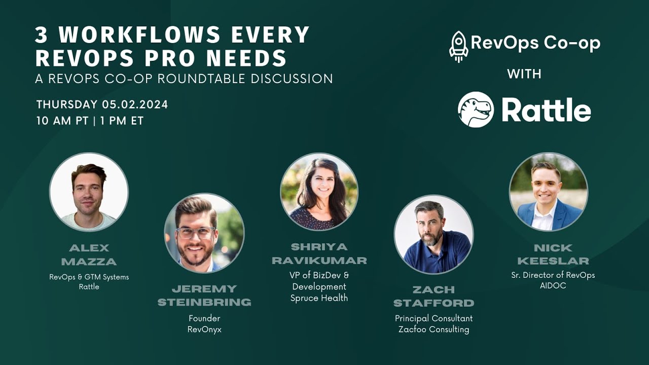 3 Workflows Every RevOps Pro Needs - YouTube