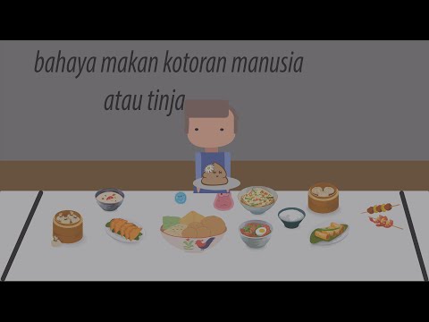 bahaya makan kotoran manusia atau tinja