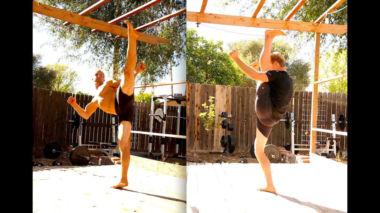 Powerful ROUNDHOUSE KICKS - KickPics! - YouTube