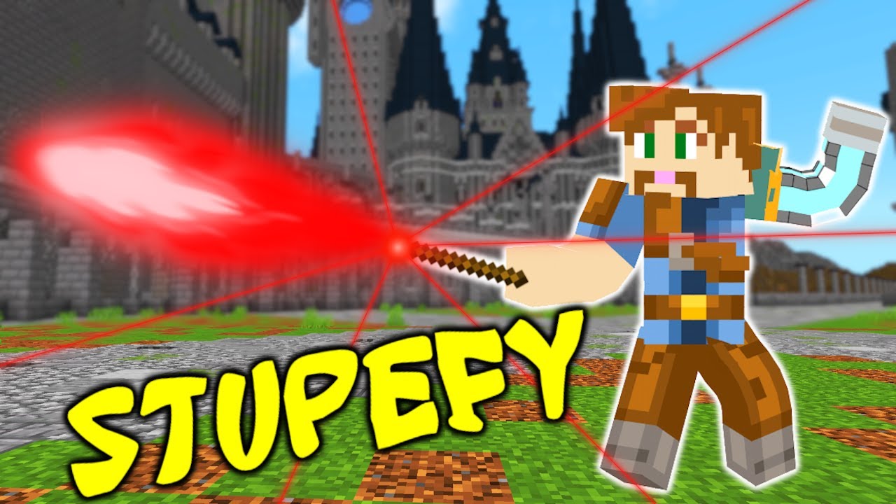 Stupefy! Harry Potter Spells with Command Blocks - YouTube