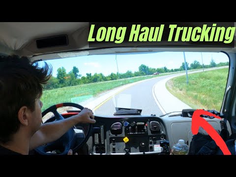 NEVER STOP HAULING. Long Haul Box Trucking Lifestyle. - YouTube
