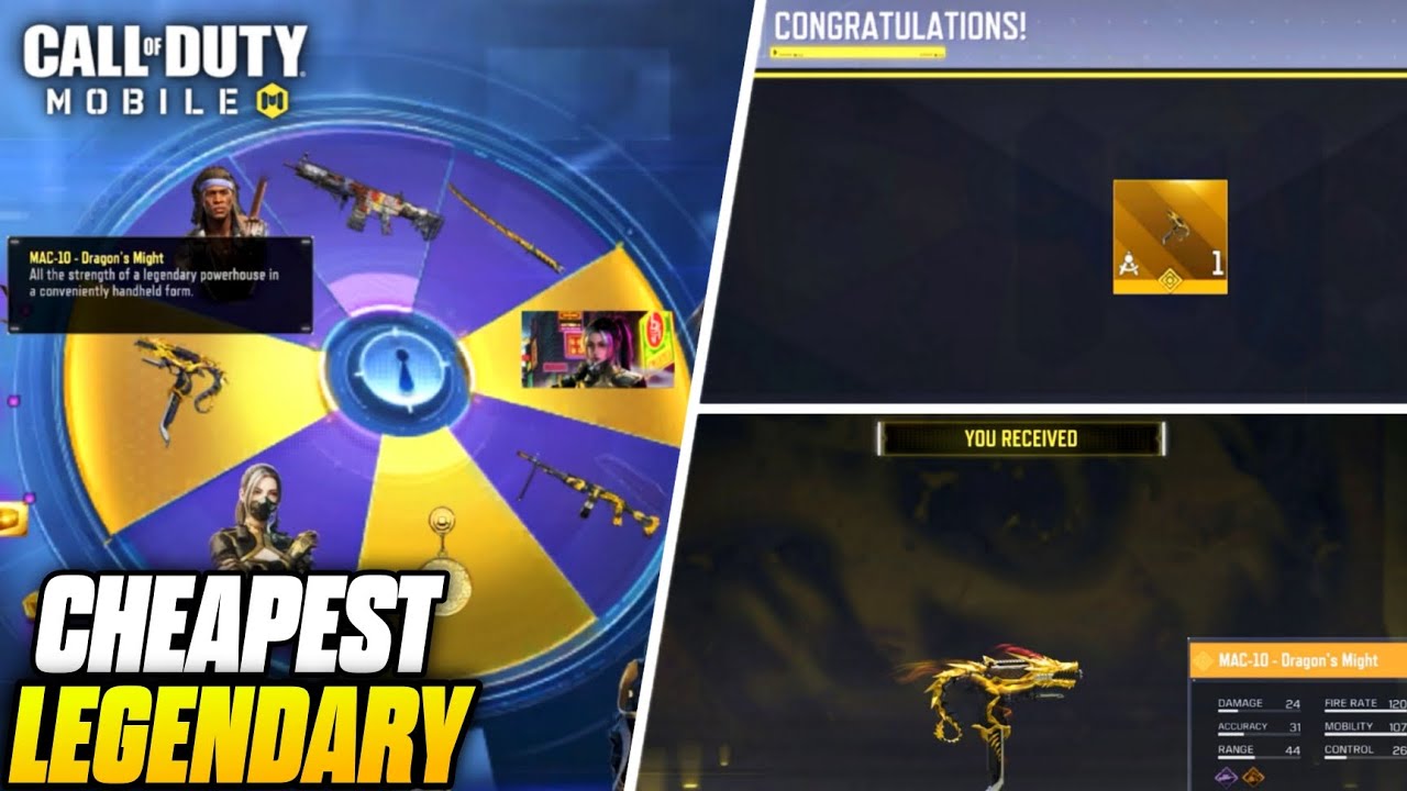 Cheapest Legendary Gun in COD Mobile - YouTube