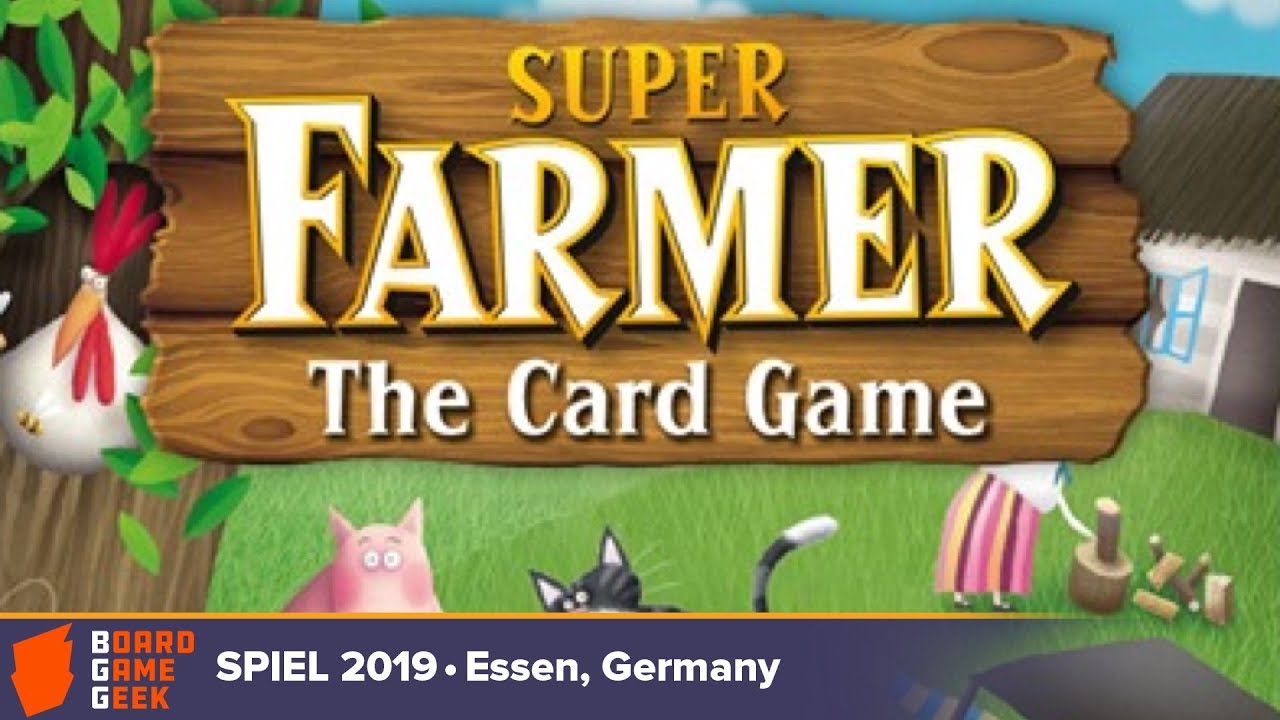 Super Farmer: The Card Game - game overview at SPIEL 2019 - YouTube