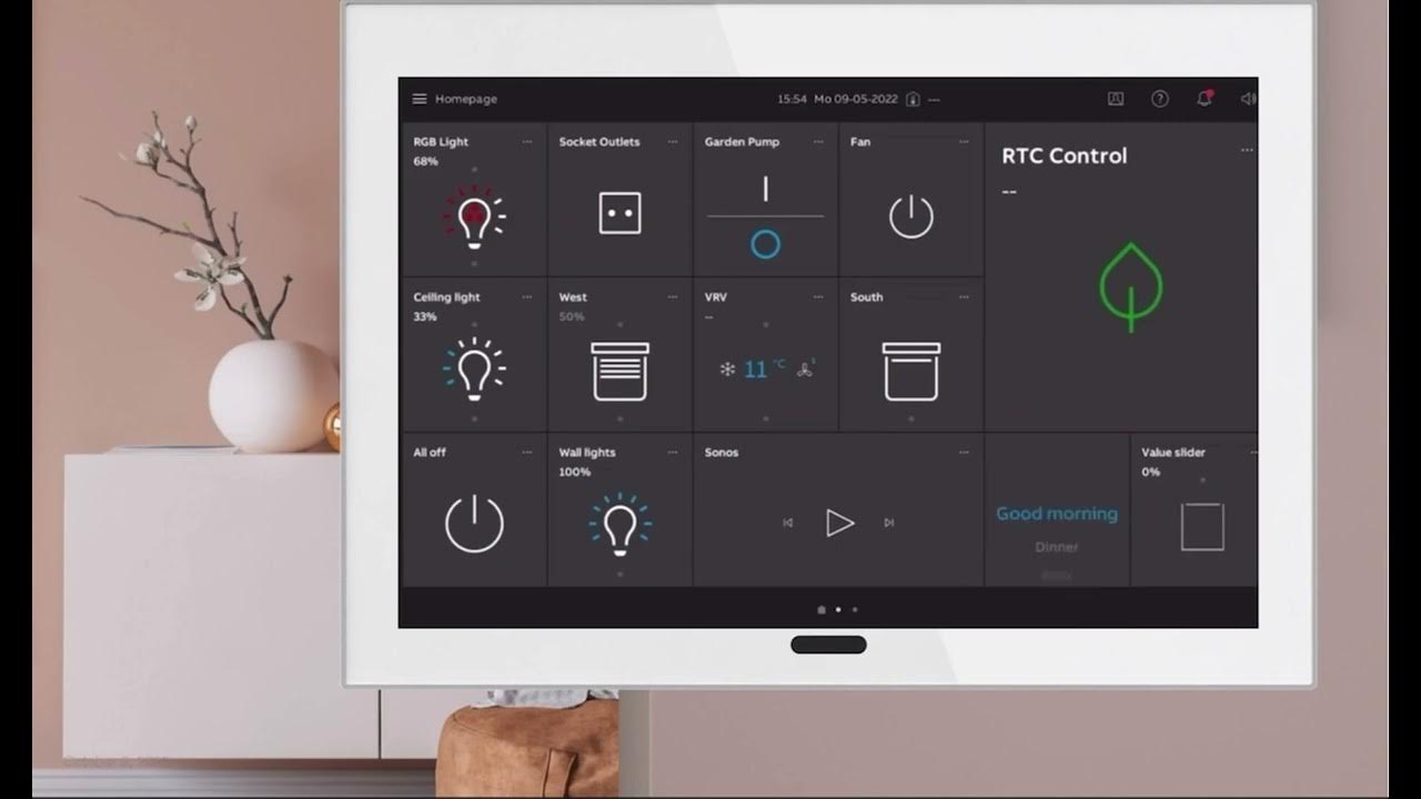 Abb Smarttouch 10”, El Panel De Control Táctil De Gama Alta De Abb 