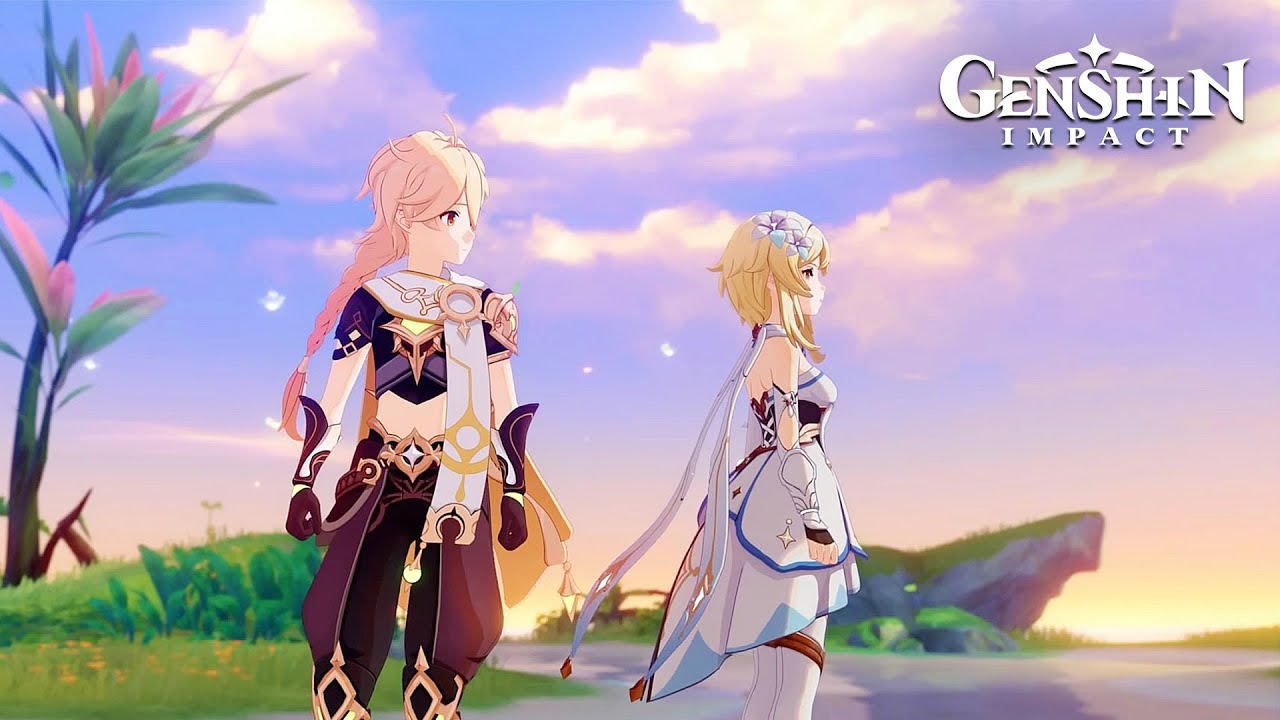 Aether Meets Lumine In Cariberts Consciousness Full Conversation Bedtime Story Genshin