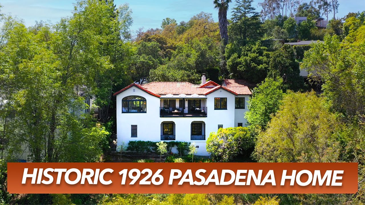 Historic 1926 Pasadena Home | $2,150,000 - YouTube