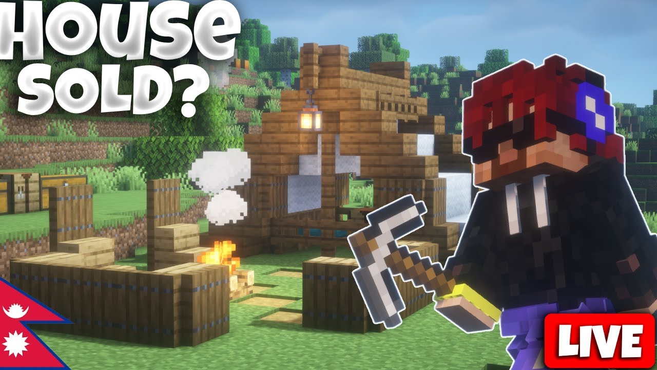 Starter House Sold in Unknown SMP| Nepali | Minecraft - YouTube