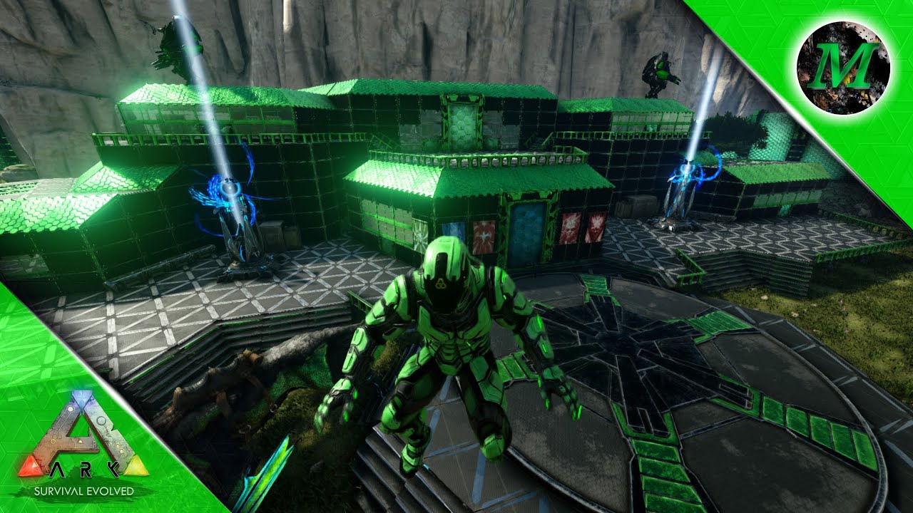 | ARK SURVIVAL EVOLVED | Base OFICIAL pve ARK ( GUIA CONTRUCCION ...