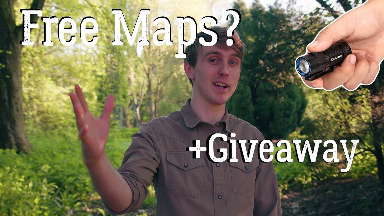 My Wild Camping OS Maps Secret - YouTube