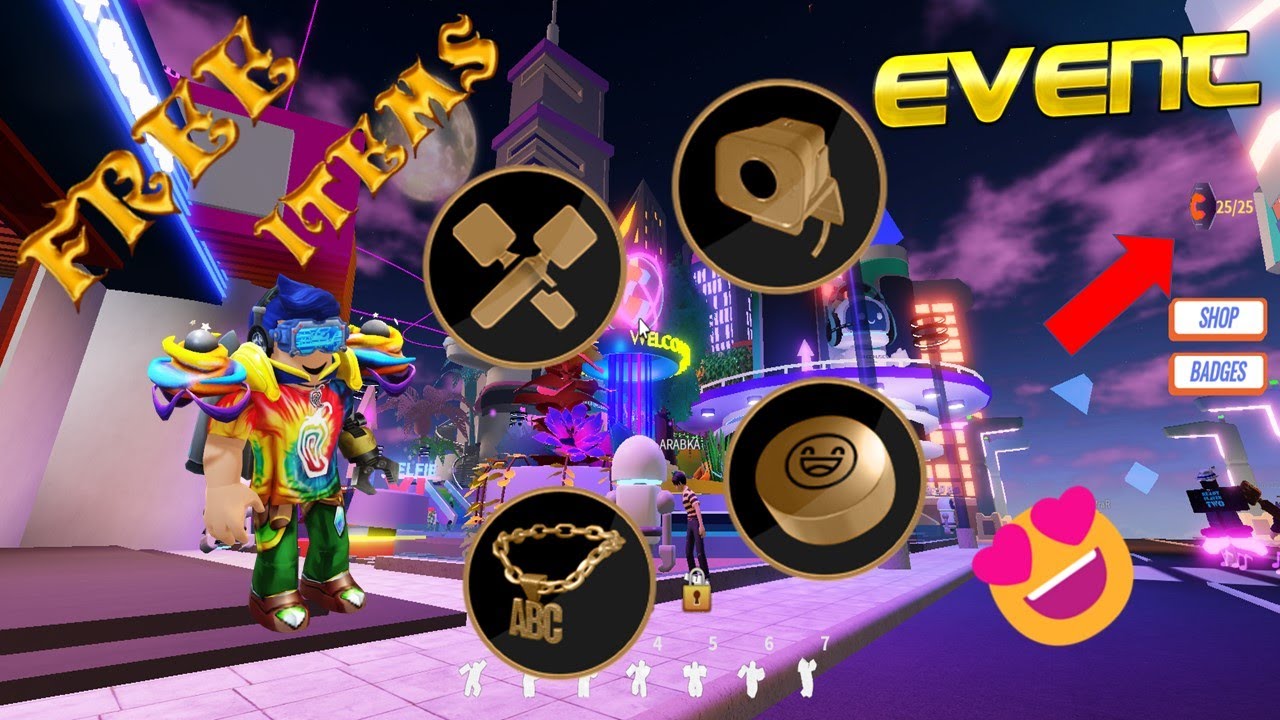 GETTING ALL ITEMS in the SONG BREAKER AWARDS EVENT!! (Roblox Logitech ...