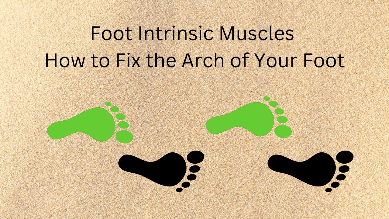 Foot Intrinsic Muscles, How To Fix the Arch of Your Foot - YouTube