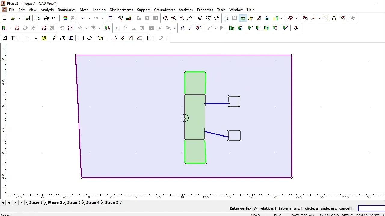 Tutorial sobre como añadir cargas y escenas en el software Phase2 (RS2 ) - YouTube