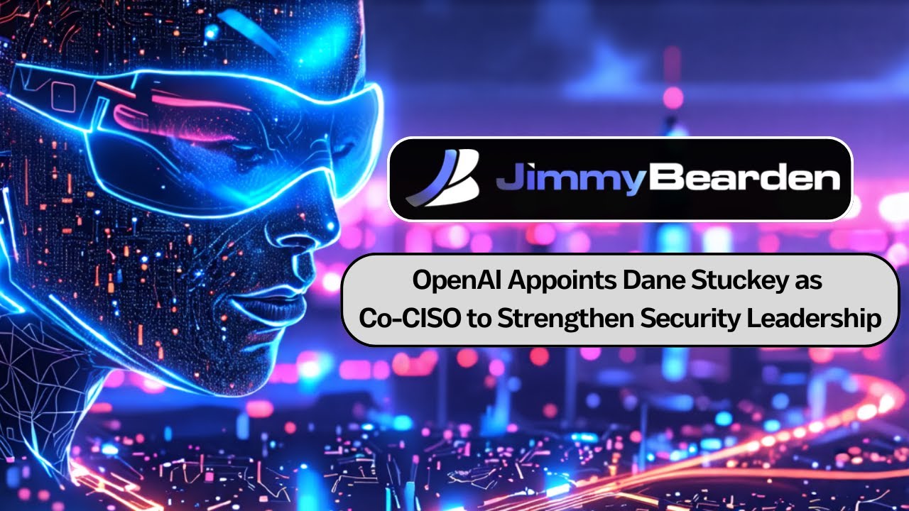 OpenAI Appoints Dane Stuckey as Co CISO to Strengthen Security ...