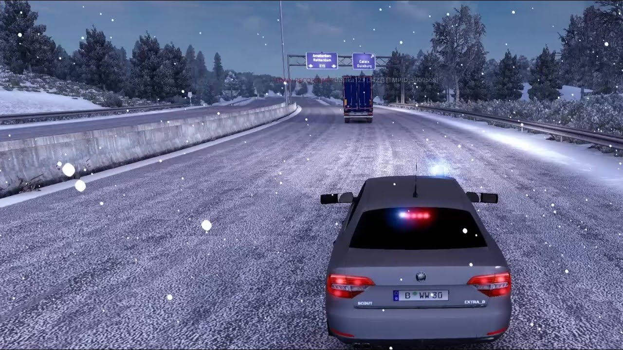 TruckersMP | Admin pulls over user for in-game tag impersonation | Game ...