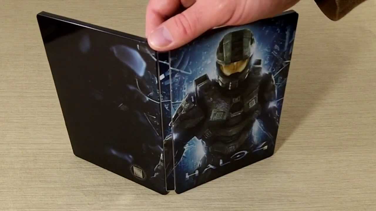 Halo 4 Steelbook Unboxing - YouTube