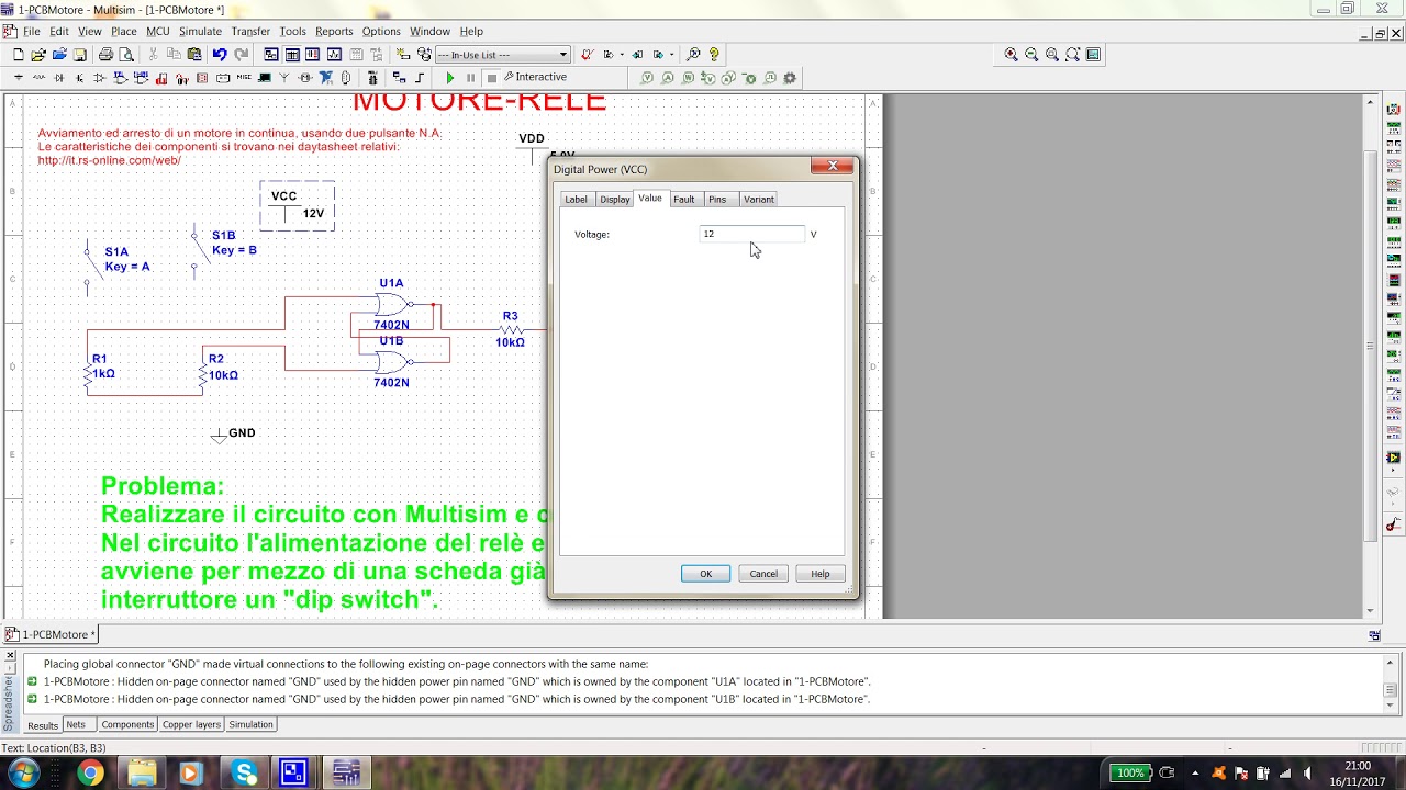 Motor Multisim To Ultiboard 1 - YouTube