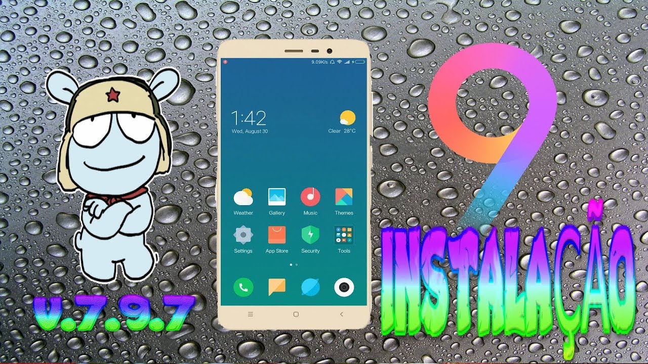 como instalar a rom miui 9 global - xiaomi redmi note 4 mtk - YouTube