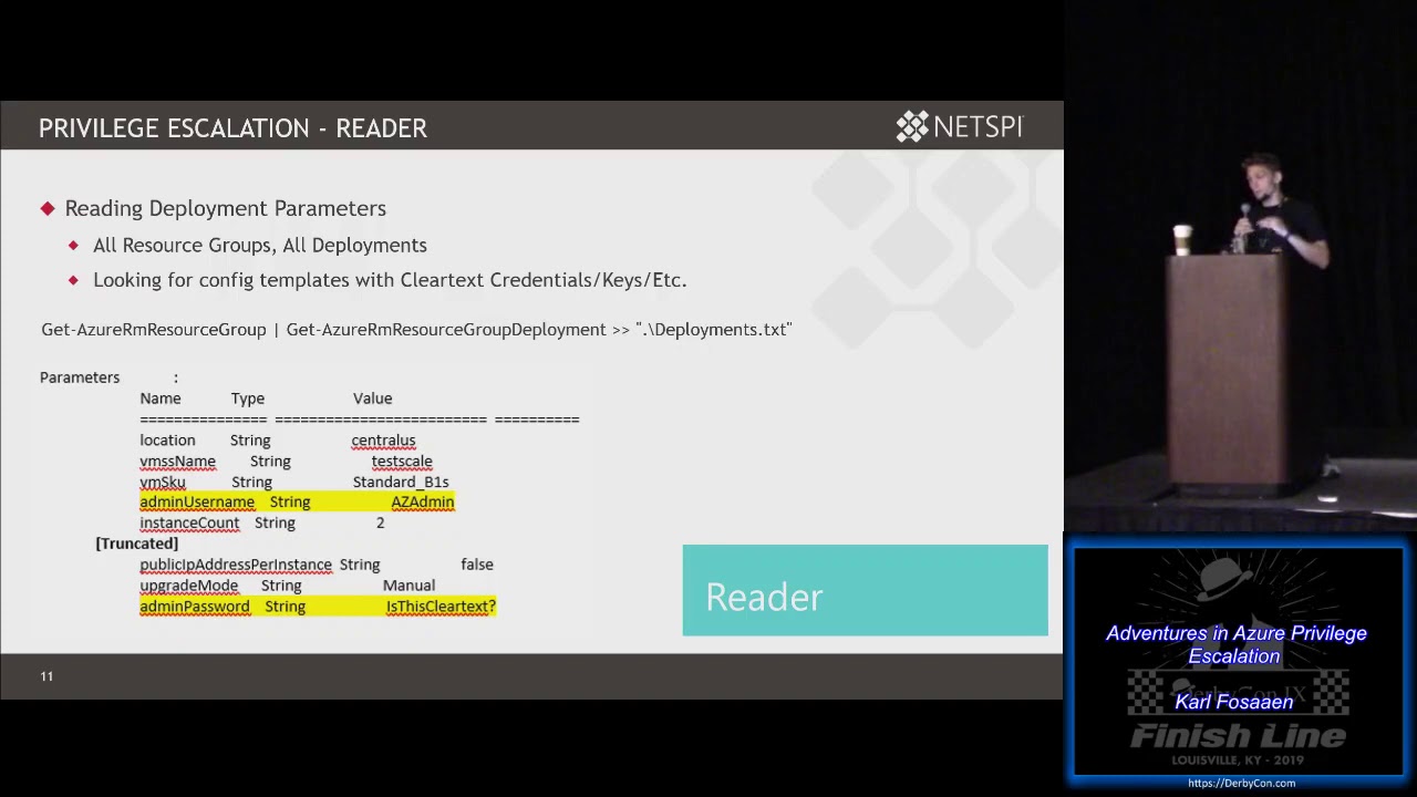 1 12 Adventures in Azure Privilege Escalation Karl Fosaaen - YouTube