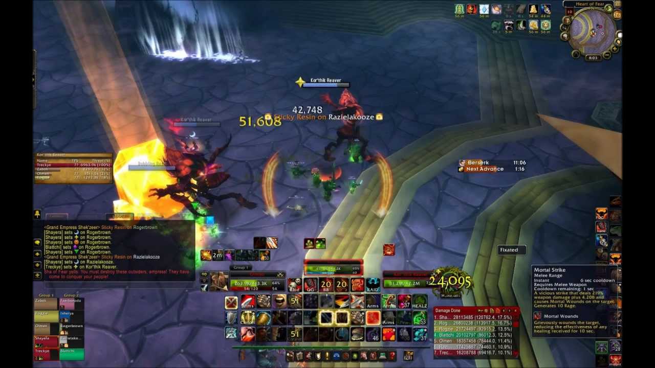 Mist of Pandaria WOW - Heart of Fear Raid - MOP - YouTube