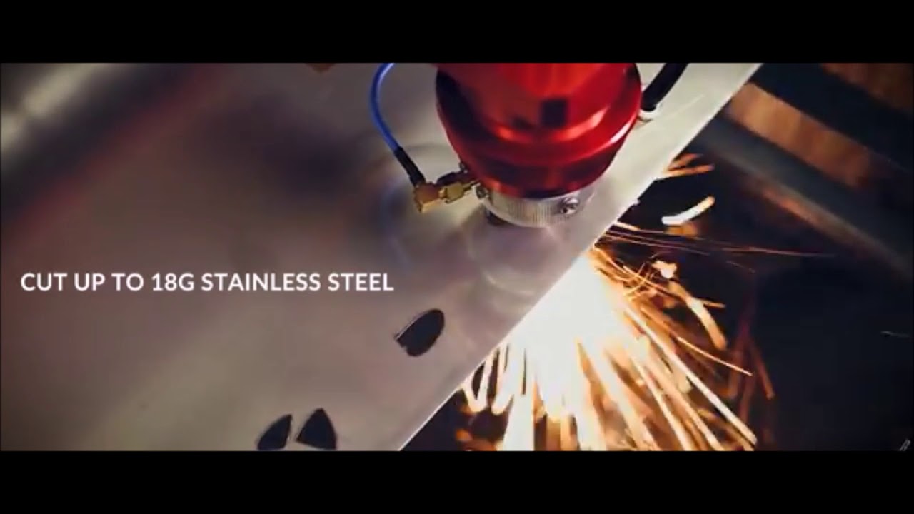 BOSS HP CO2 Lasers with Metal Cutting - YouTube